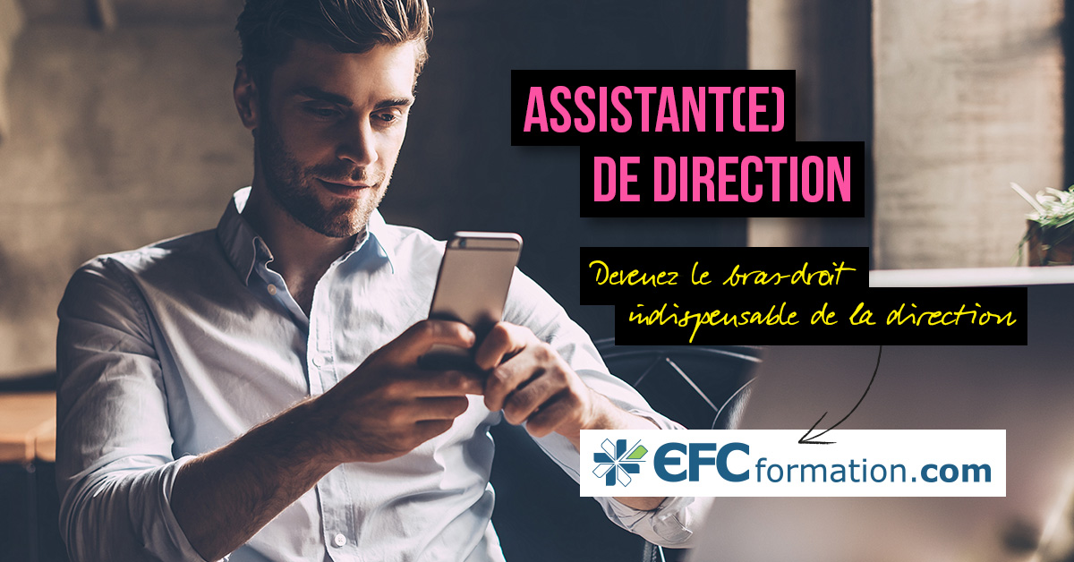 Devenez Assistant de Direction sans prérequis en moins d'un an